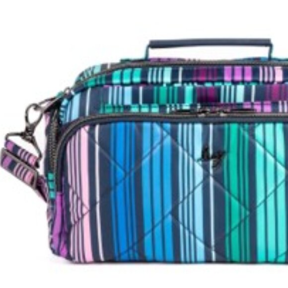 lug | Bags | Lug Trolley 2 Crossbody Bag Love Strip Multi | Poshmark